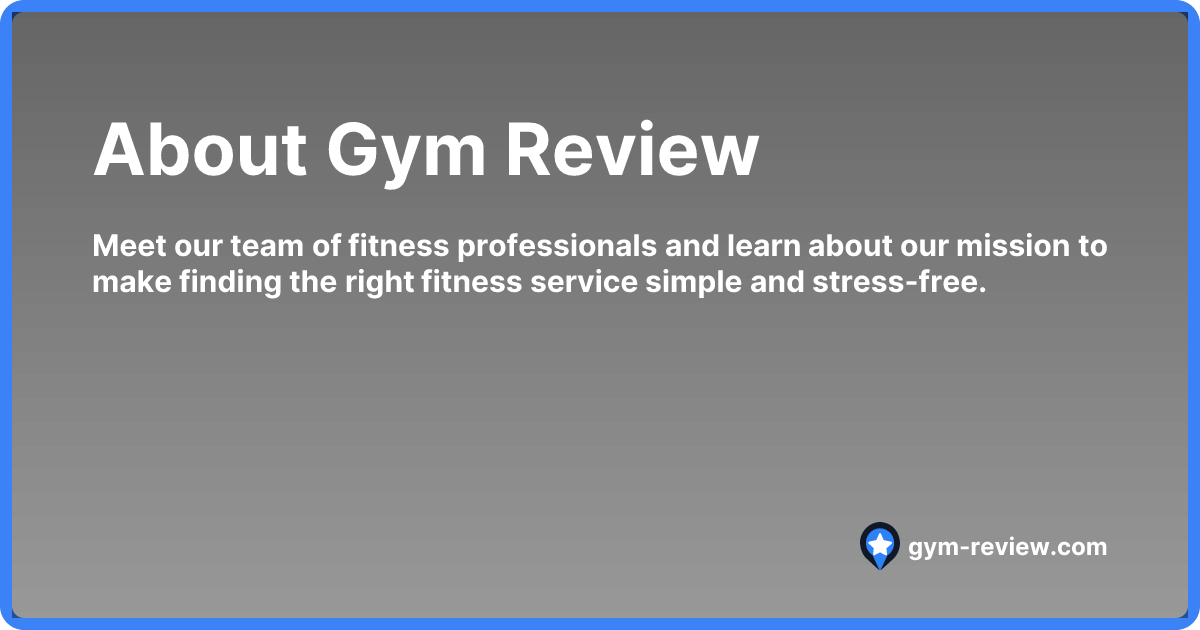 About Us | Gym Review
